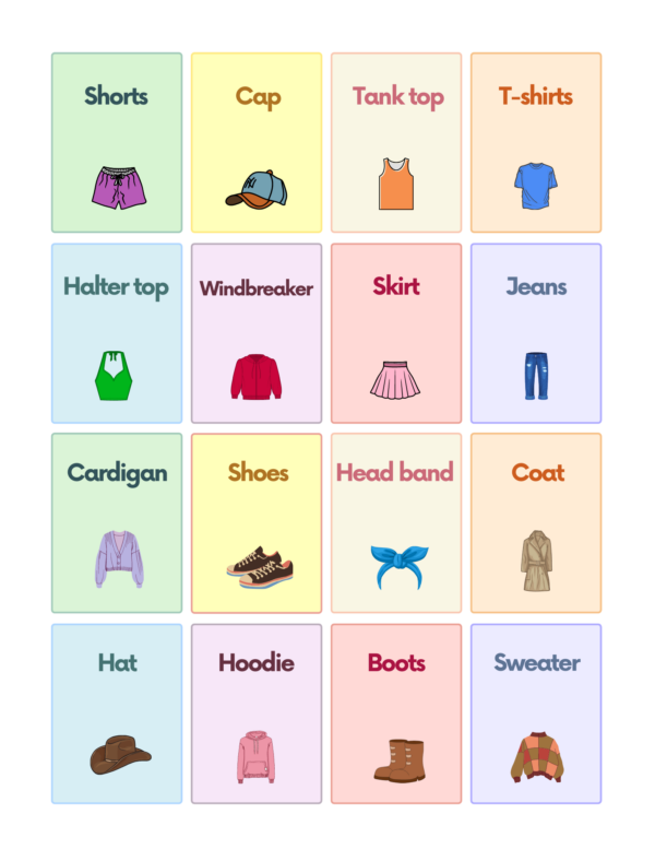 Free Autism and Speech Therapy Printable Flashcards | AutisticHub