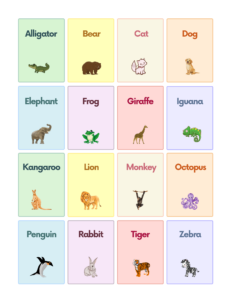 Free Autism and Speech Therapy Printable Flashcards | AutisticHub