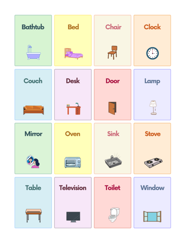Free Autism and Speech Therapy Printable Flashcards | AutisticHub