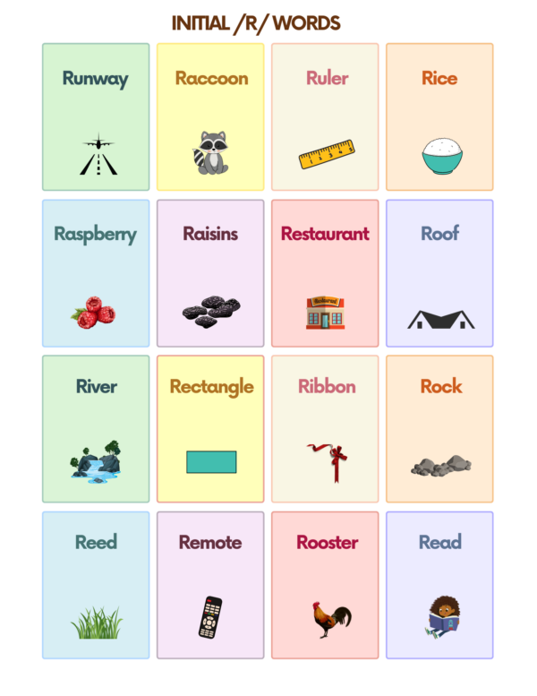 Free Autism and Speech Therapy Printable Flashcards | AutisticHub