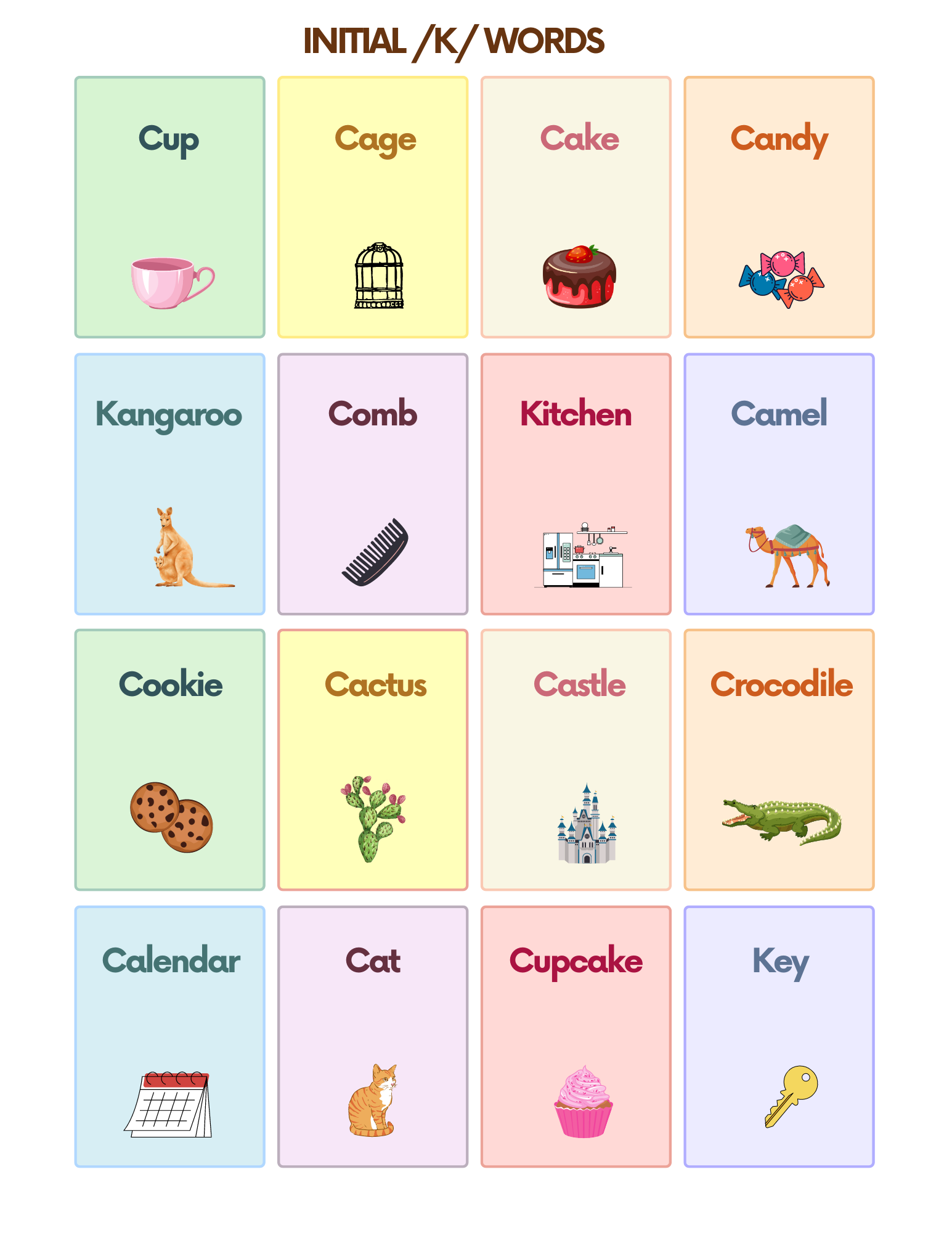Free Autism And Speech Therapy Printable Flashcards AutisticHub
