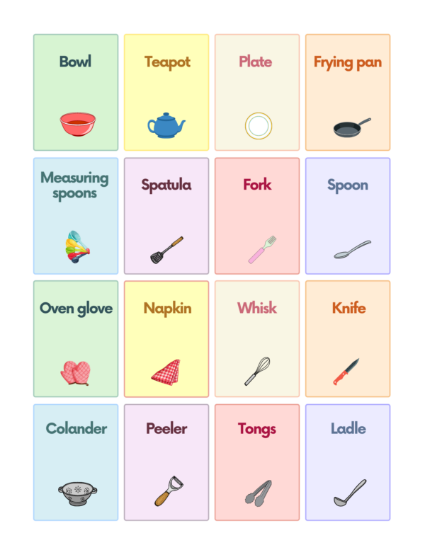 Free Autism and Speech Therapy Printable Flashcards | AutisticHub