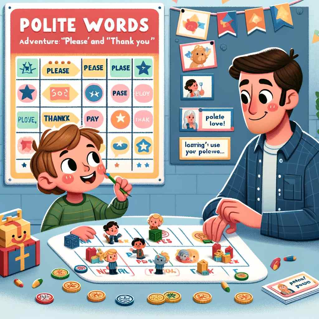 Saying Please and Thank you Activity Worksheet | AutisticHub