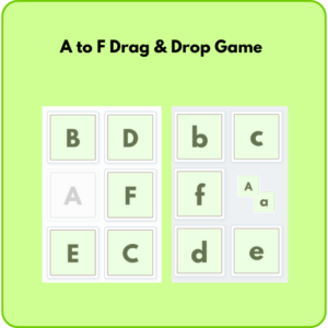 Alphabet A to Z Drag and Drop Game for Autism or Learning Disability ...