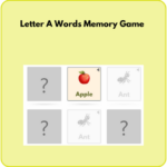 Sight Words Matching Memory Game | AutisticHub