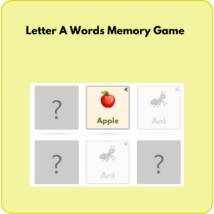 Sight Words Matching Memory Game | AutisticHub