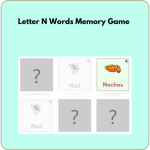 Sight Words Matching Memory Game | AutisticHub