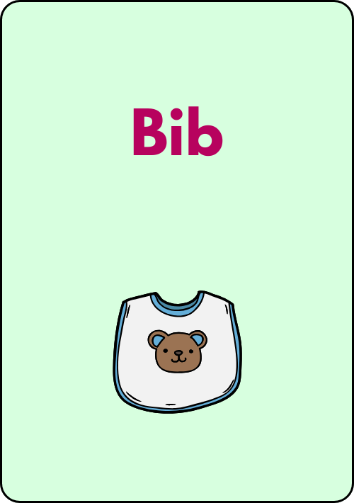 B Final Sound Words Speech Therapy Game | AutisticHub