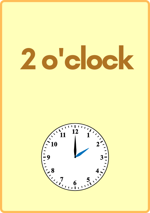 Time Flashcards FREE Time Flashcards And Cut Out Clock!